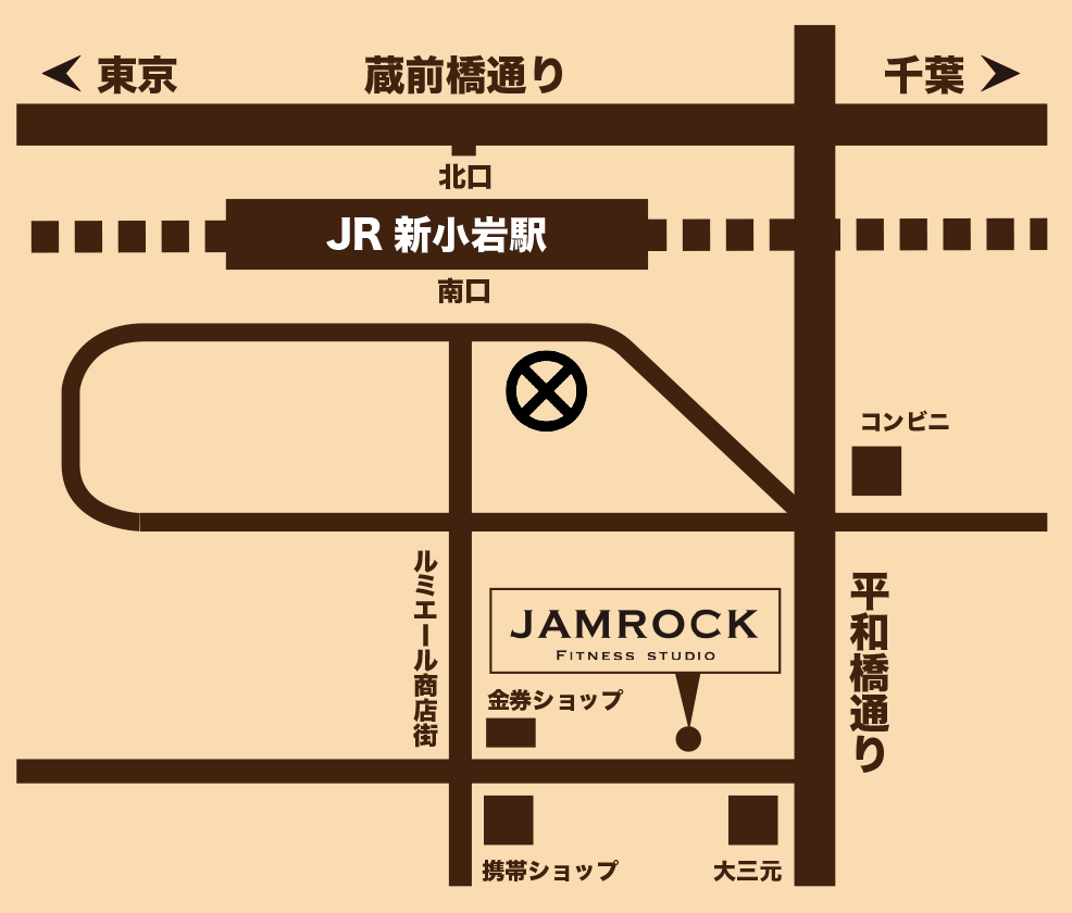 JAMROCK fitness | 新小岩にある少人数制パーソナルフィットネスジム